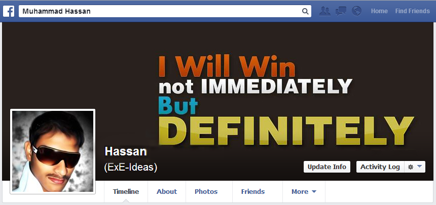 [2014] How To Write Single Name In Your Facebook Profile? - EXEIdeas ...
